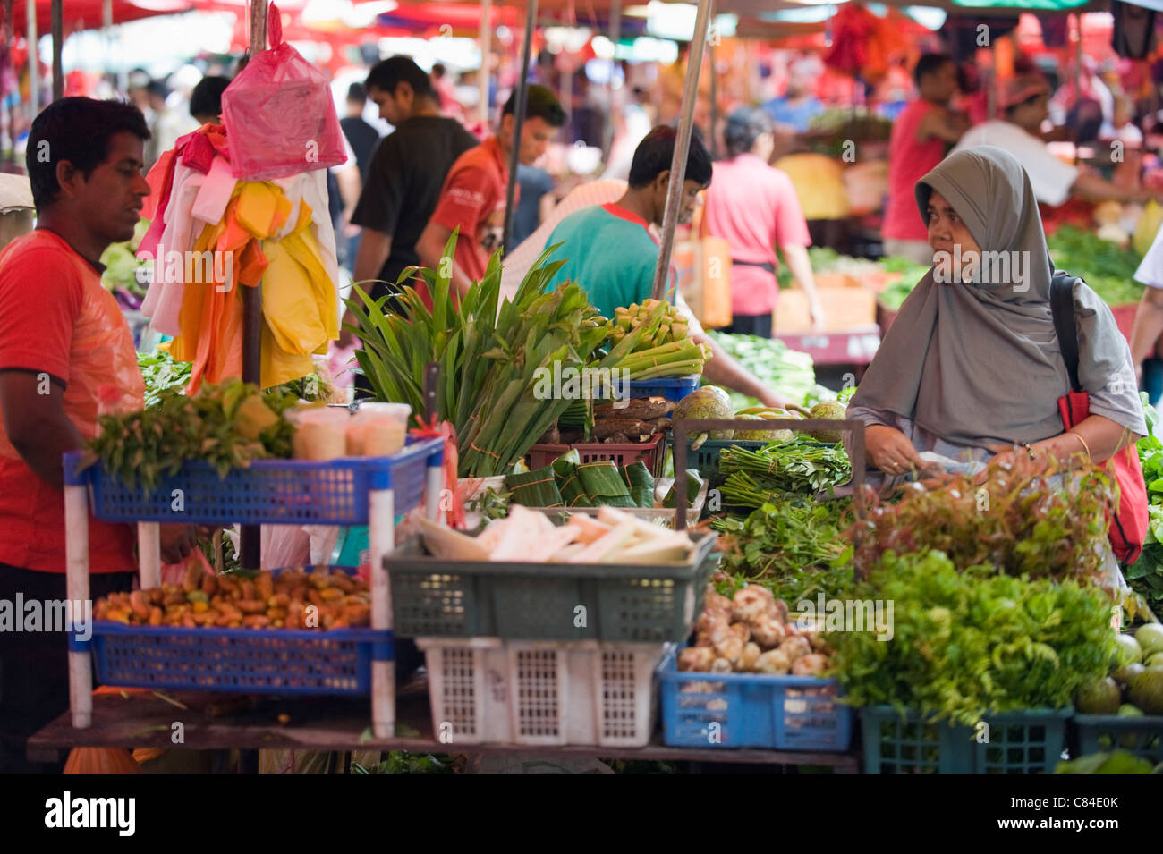 Pudu wet market, Kuala Lumpur, Malaysia, South East Asia Stock Photo ...