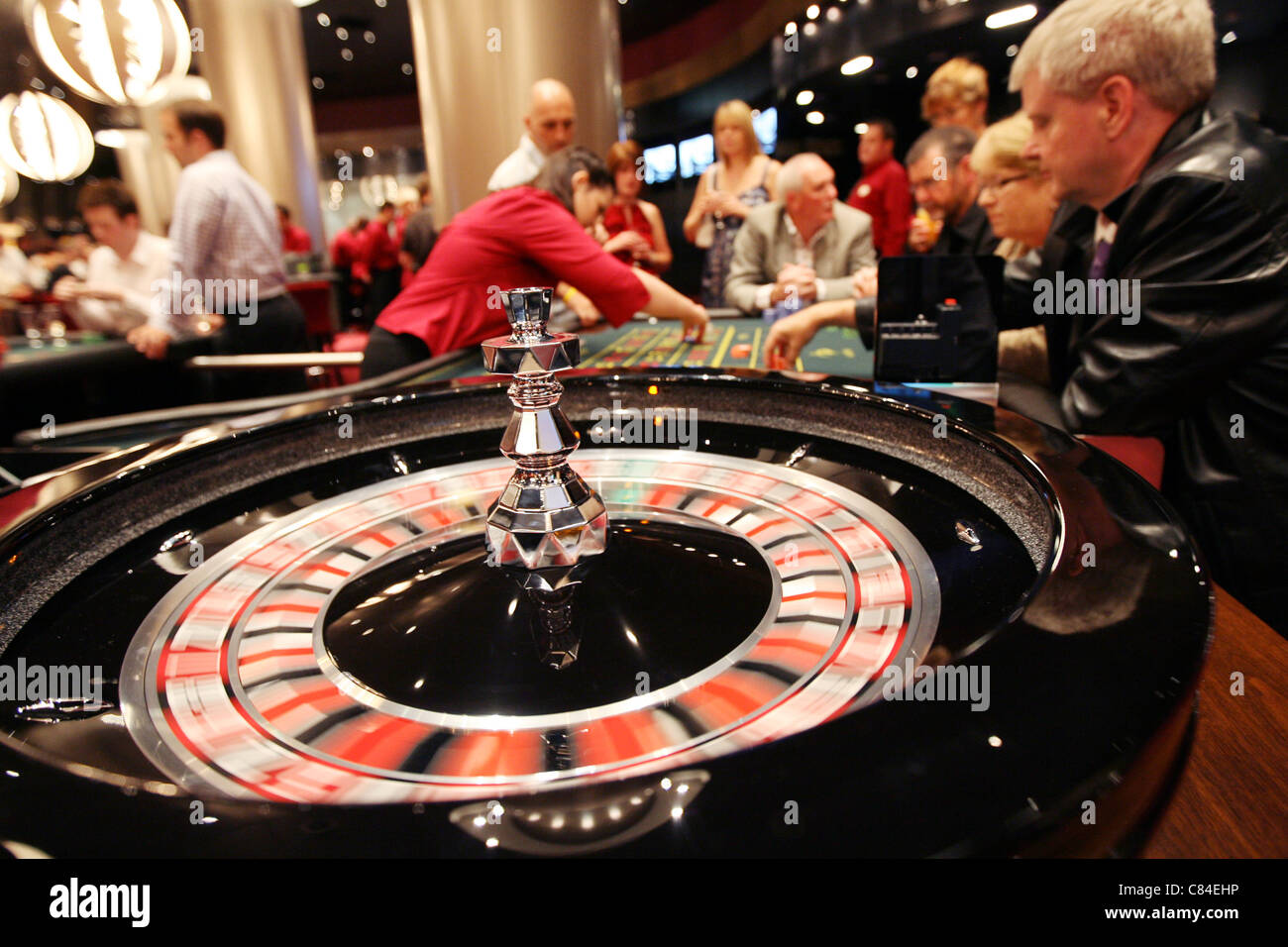 Gambling Croupier High Resolution Stock Photography and Images - Alamy