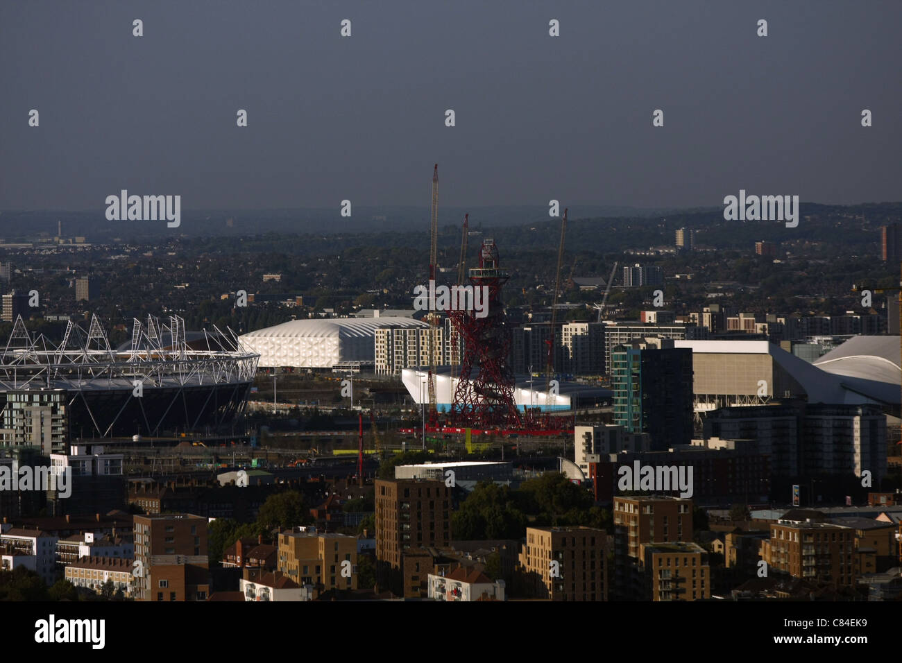London olympic stadium aerial hi-res stock photography and images - Alamy