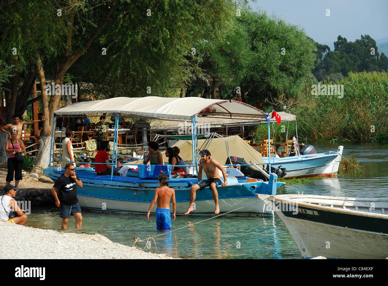 Turkey boats moored hi-res stock photography and images - Alamy