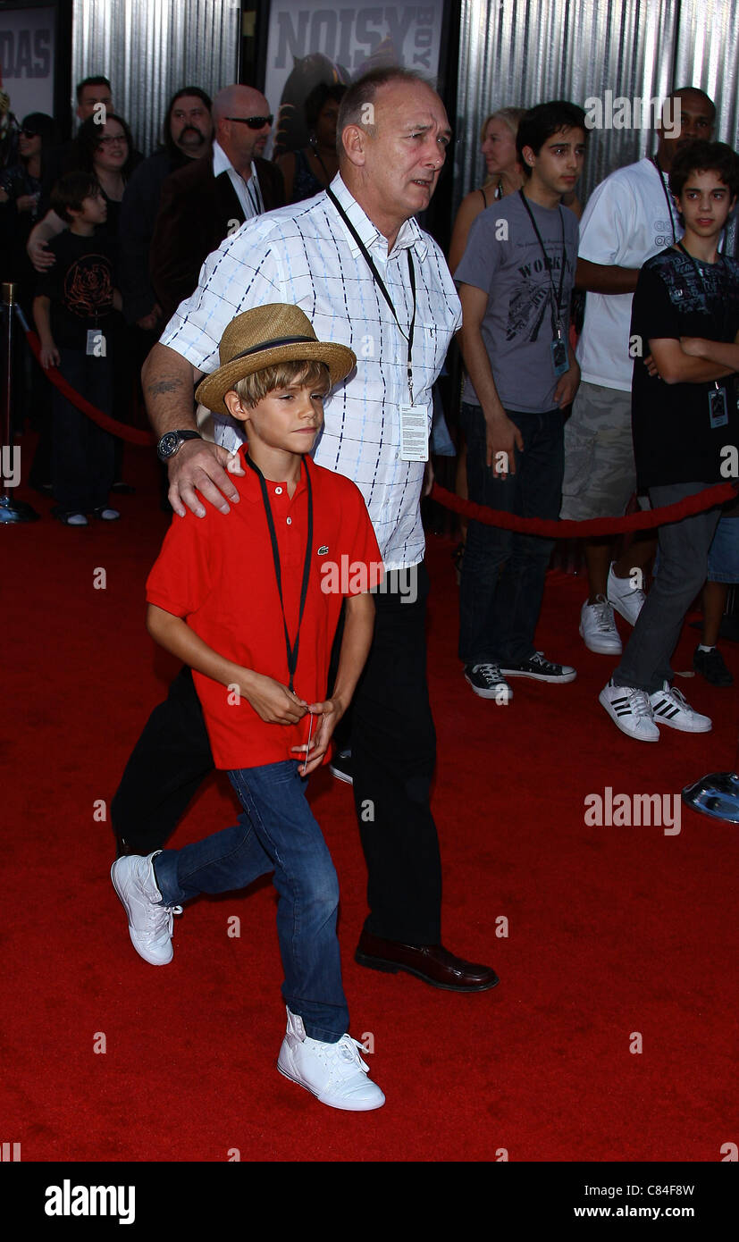 ROMEO BECKHAM & TED BECKHAM REAL STEEL. WORLD PREMIERE. UNIVERSAL CITY ...