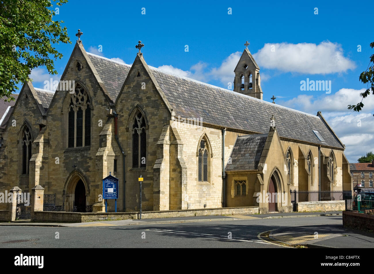 St George's Catholic Church in summer George Street Walmgate York North ...