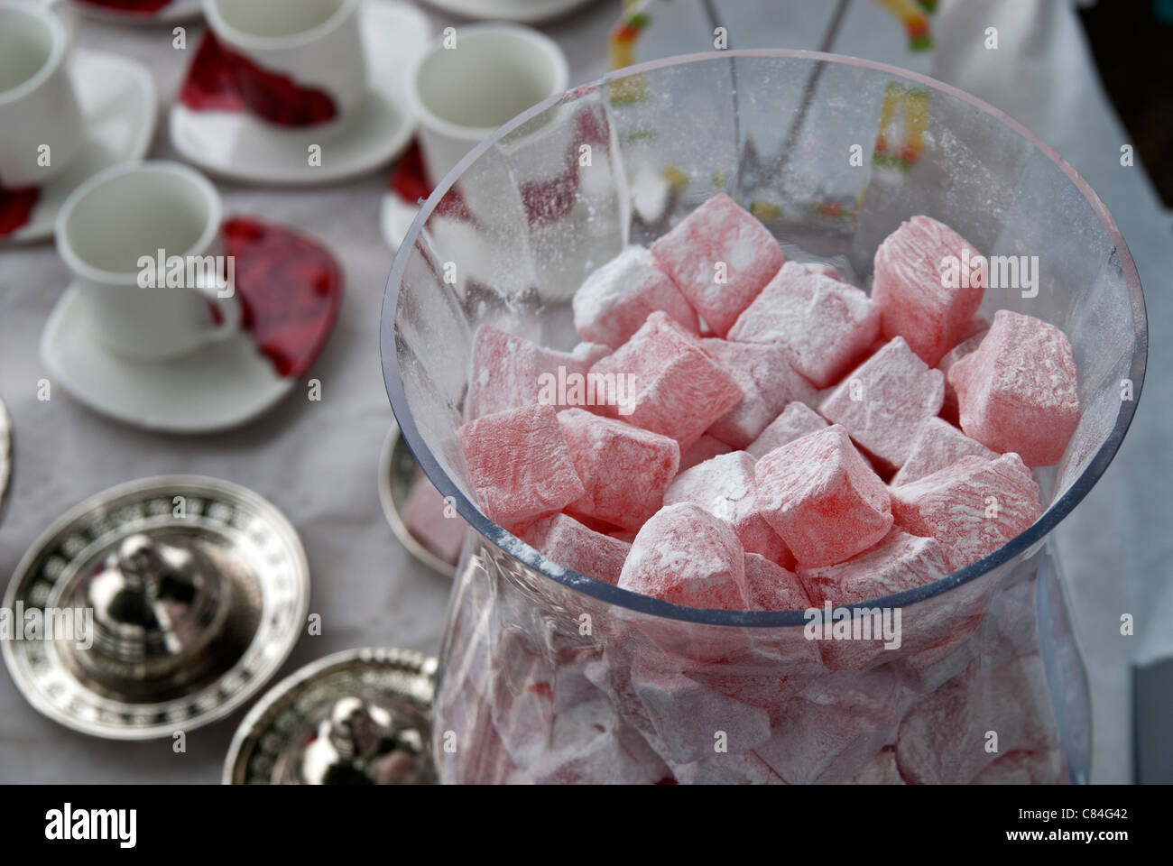 Turkish delight hi-res stock photography and images - Alamy