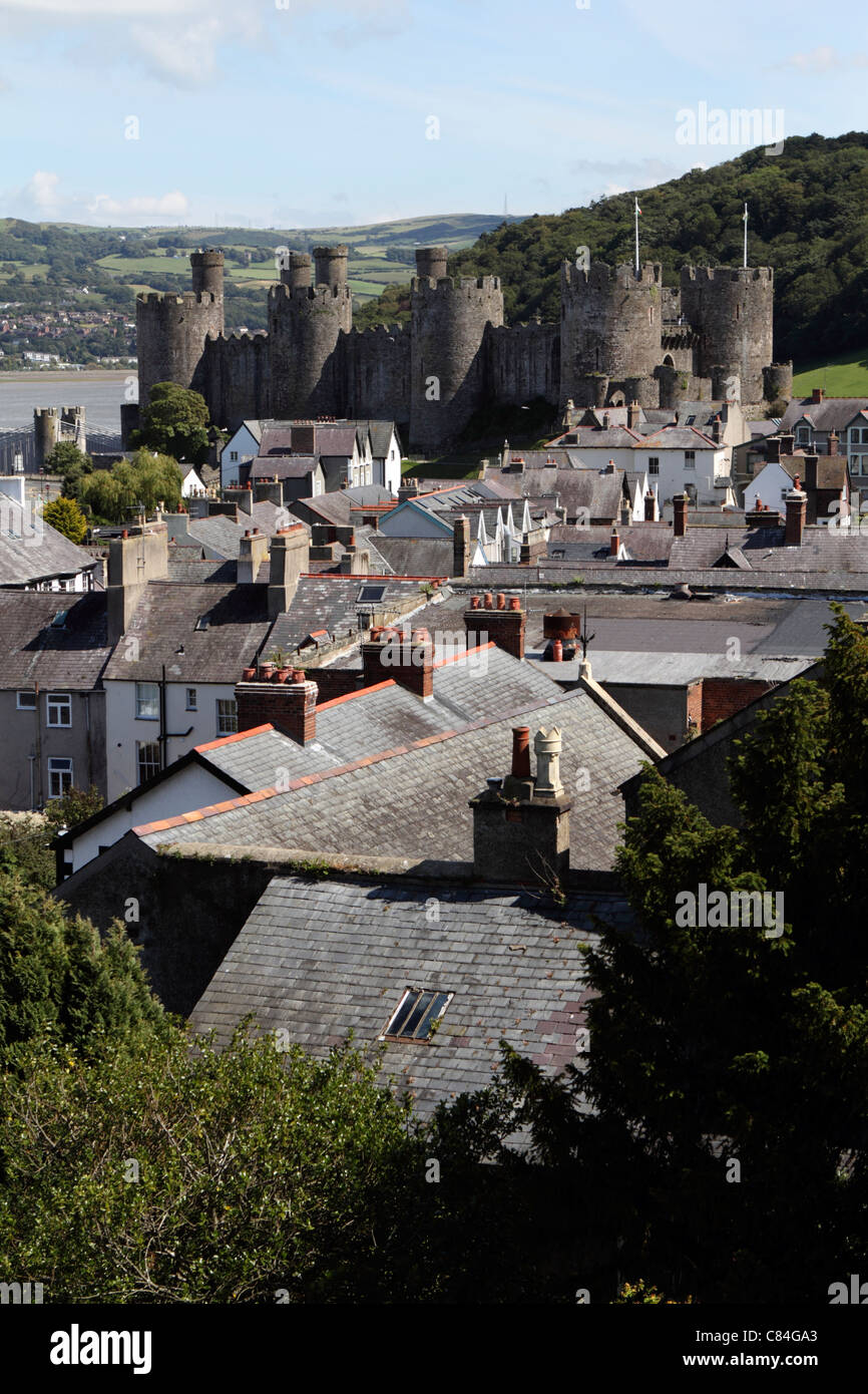Conway castle hi-res stock photography and images - Alamy