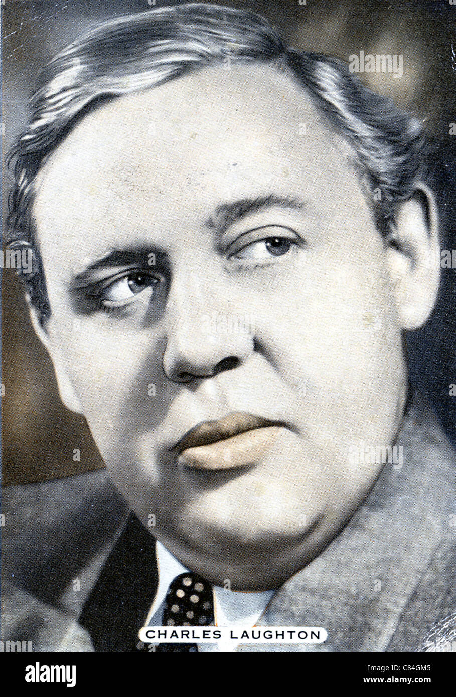 CHARLES LAUGHTON (PORTRAIT) 001 MOVIESTORE COLLECTION LTD Stock Photo ...