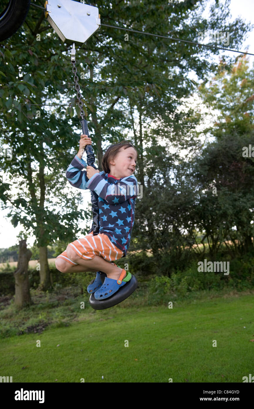 Zipwire forest hi-res stock photography and images - Alamy