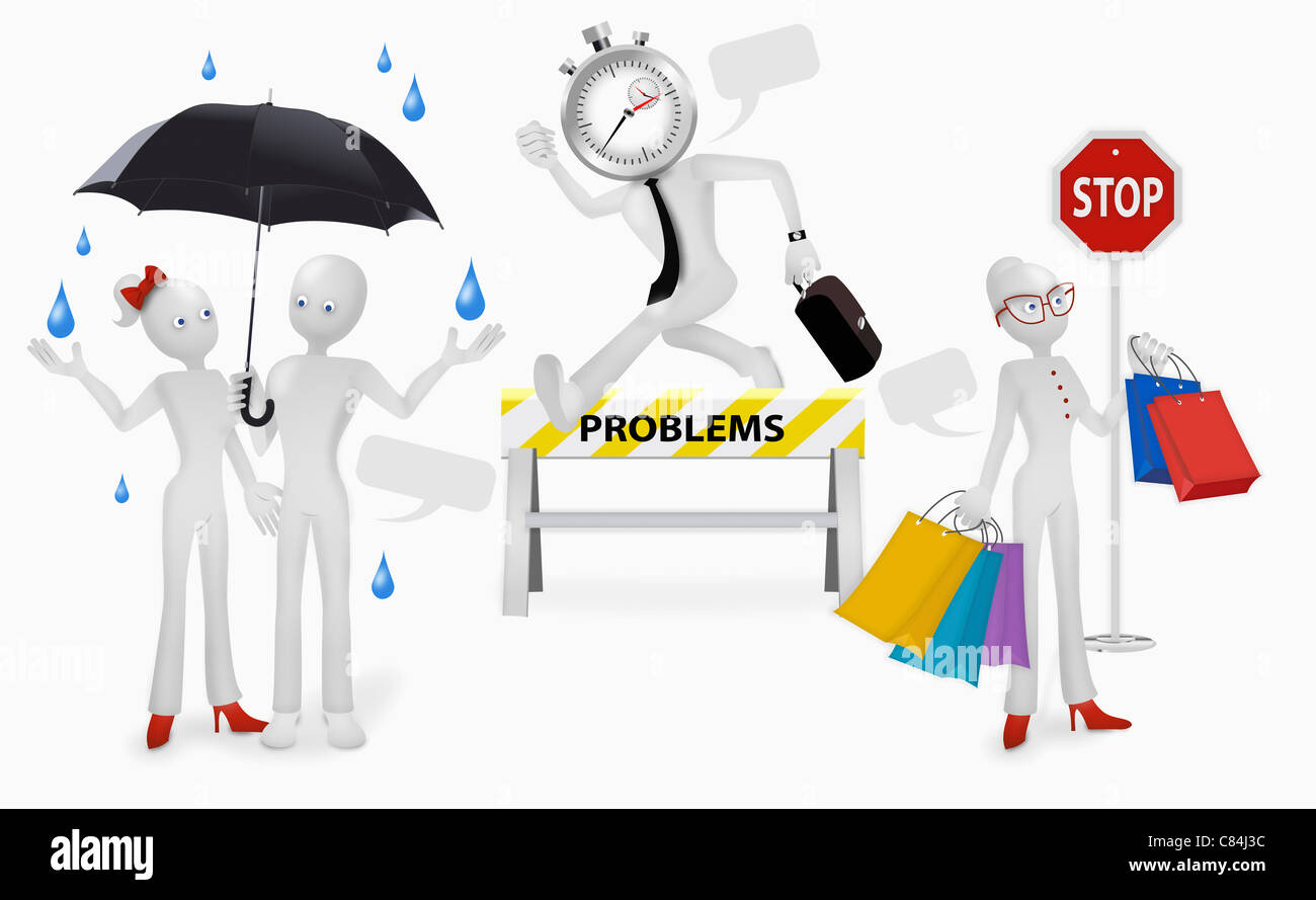 Various images for business man Stock Photo - Alamy