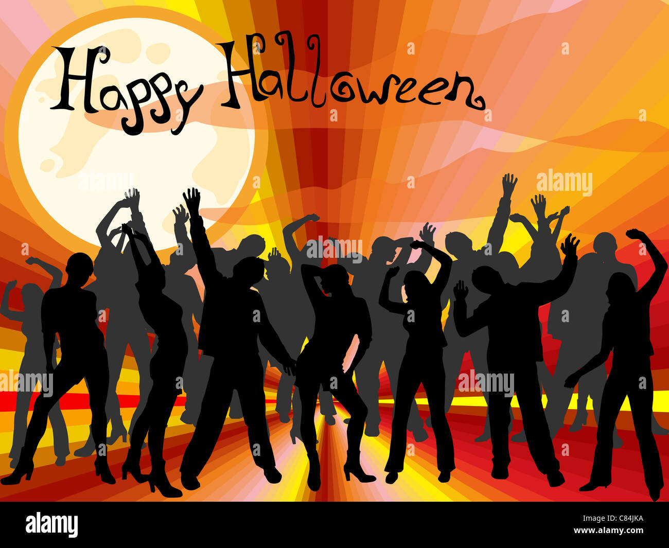 Halloween dance party hi-res stock photography and images - Alamy