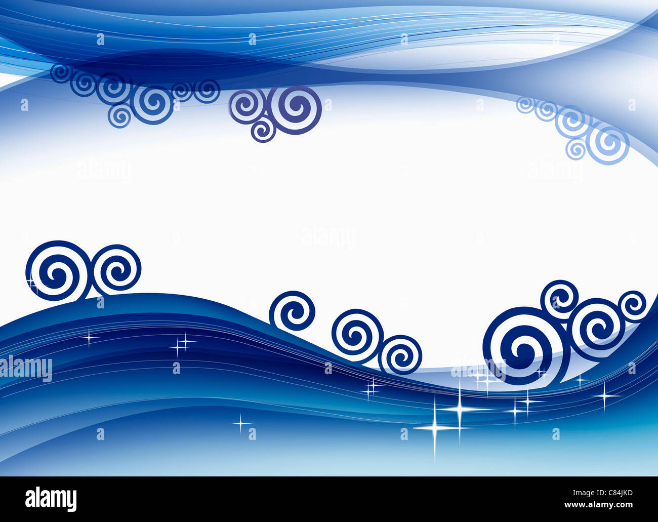 The image of blue curved line Stock Photo - Alamy