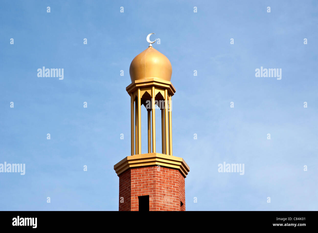 Minaret crescent hi-res stock photography and images - Alamy