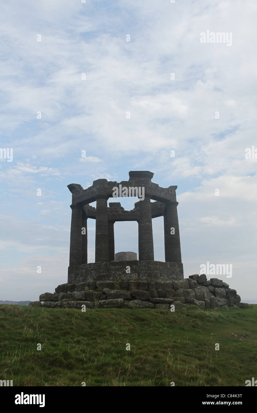 Feddes monument, a war memorial near Stonehaven Scotland October 2011 ...