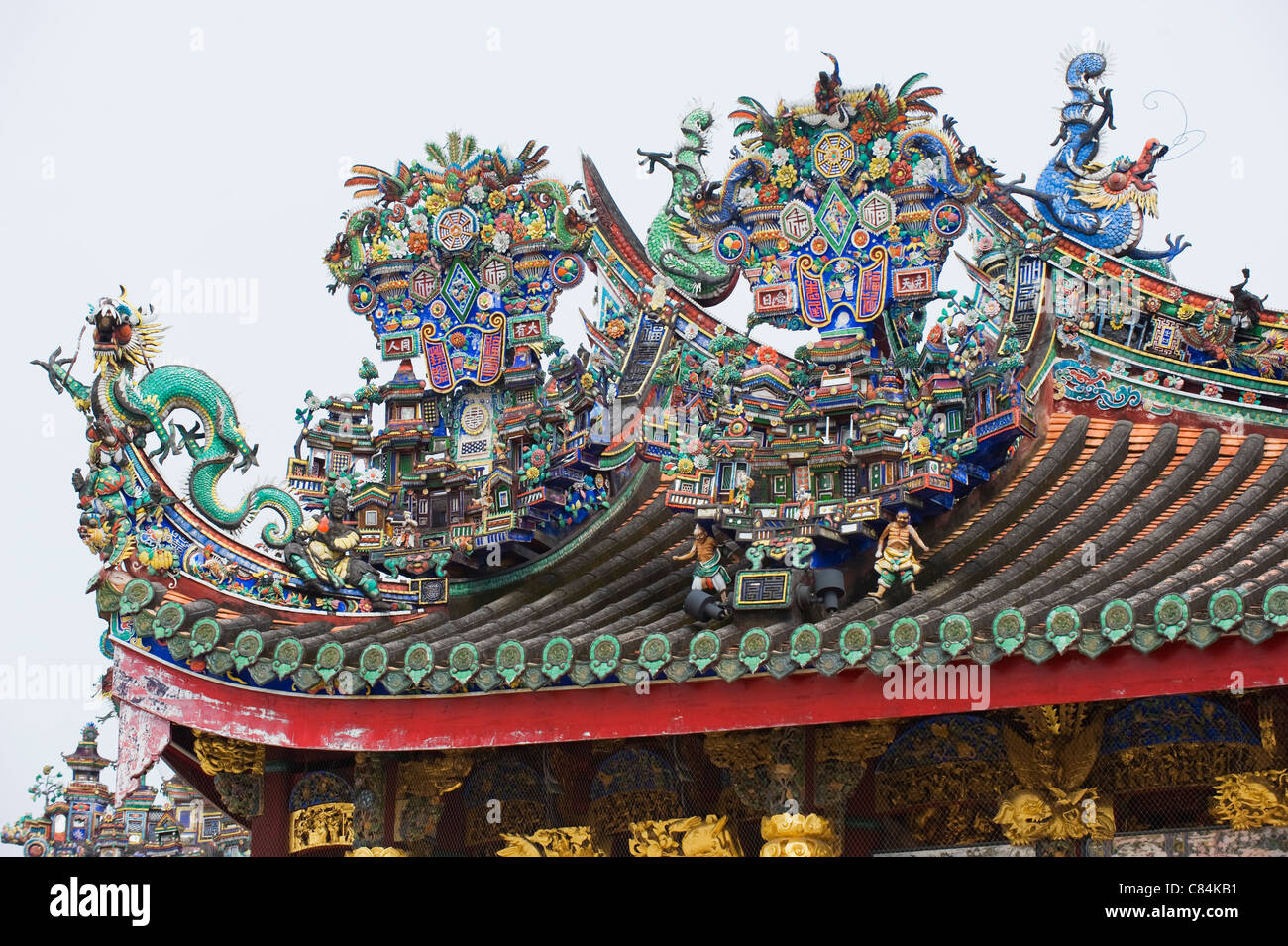 Khoo Kongsi clan house and temple, Georgetown, Penang, Malaysia, South ...