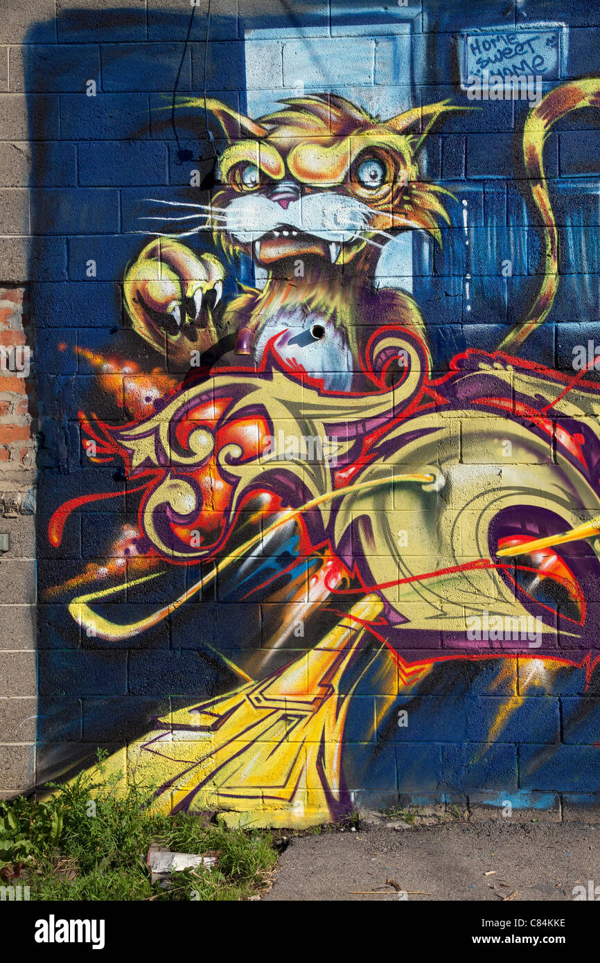 Graffiti caricature hi-res stock photography and images - Alamy