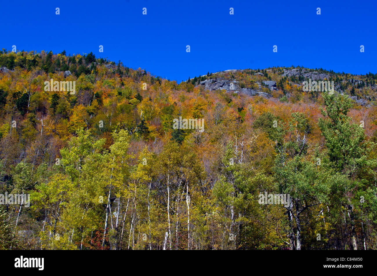 Fall in the Adirondack Mountains around Lake Placid, Keene, North Elba ...