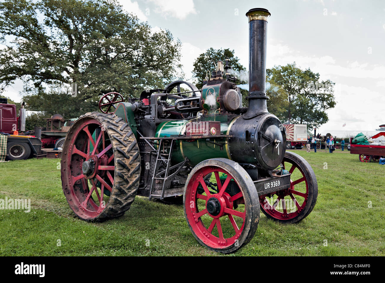 Traction engine at Rudwick Steam Fair Stock Photo - Alamy
