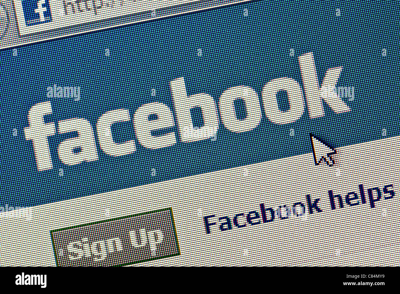 Facebook logo hi-res stock photography and images - Alamy