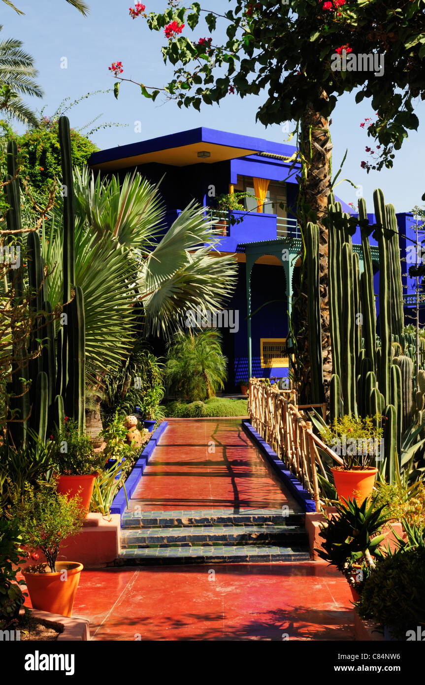 Jardin majorelle marrakech hi-res stock photography and images - Alamy