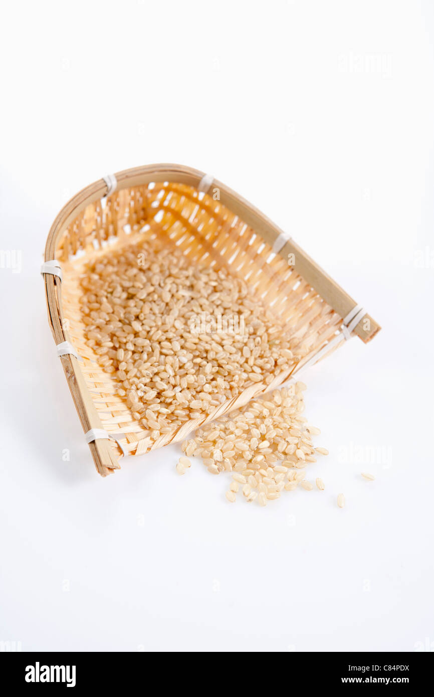 A strainer with crop Stock Photo - Alamy