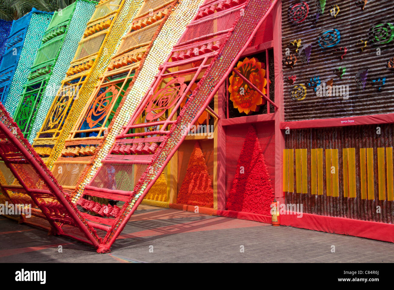 Durga pandal kolkata hi-res stock photography and images - Alamy