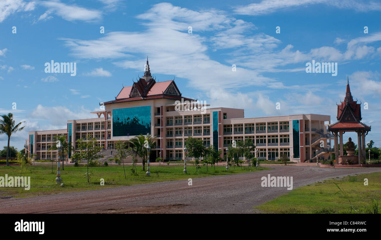 The university of Sisophon, Banteay Meanchey province, Cambodia Stock ...
