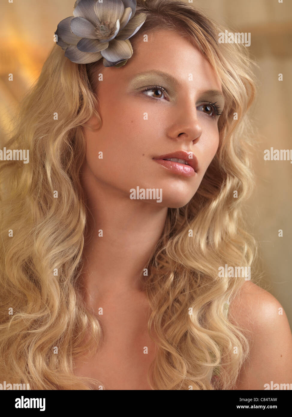 License available at MaximImages.com - Portrait of a beautiful young ...