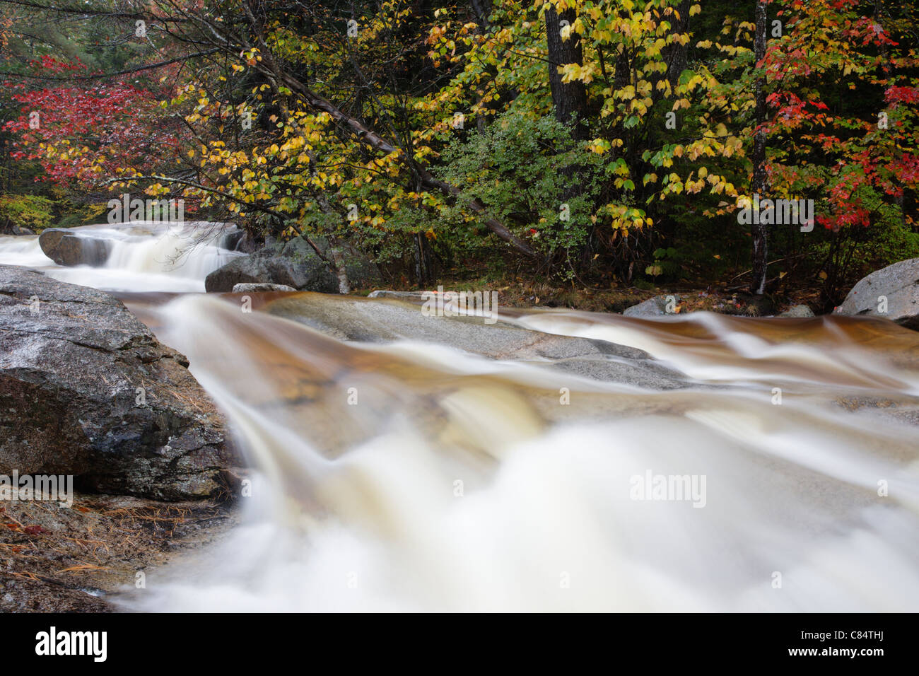 Swift River in the White Mountain National Forest of New Hampshire USA ...