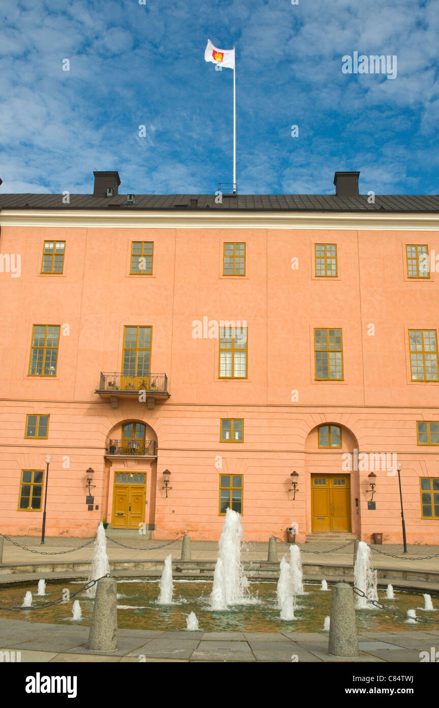 Uppsala slott the castle in Uppsala city Svealand province Sweden ...