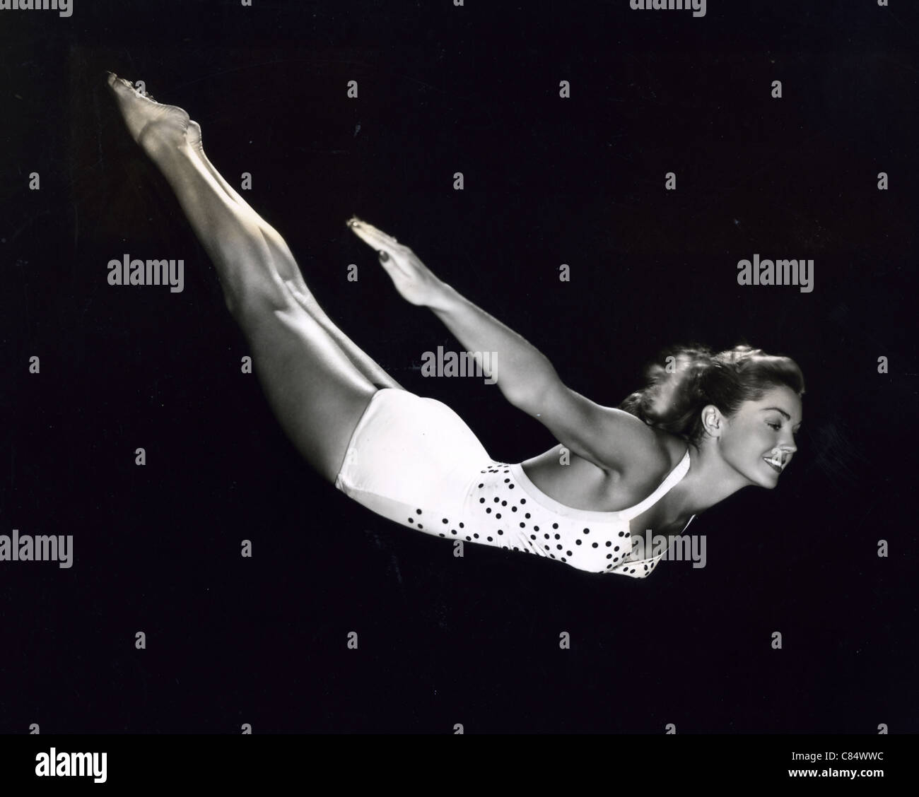 ESTHER WILLIAMS former US swimming champion who became an MGM film star ...