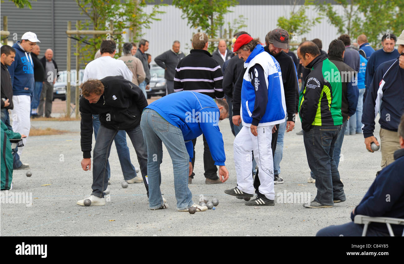 France petanque hi-res stock photography and images - Alamy