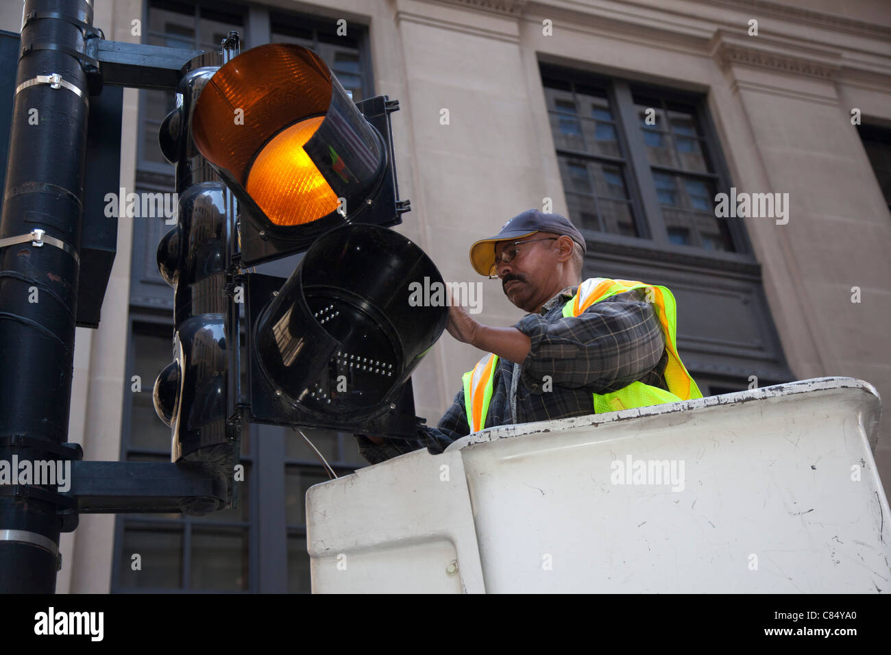 Chicagos financial district hi-res stock photography and images - Alamy