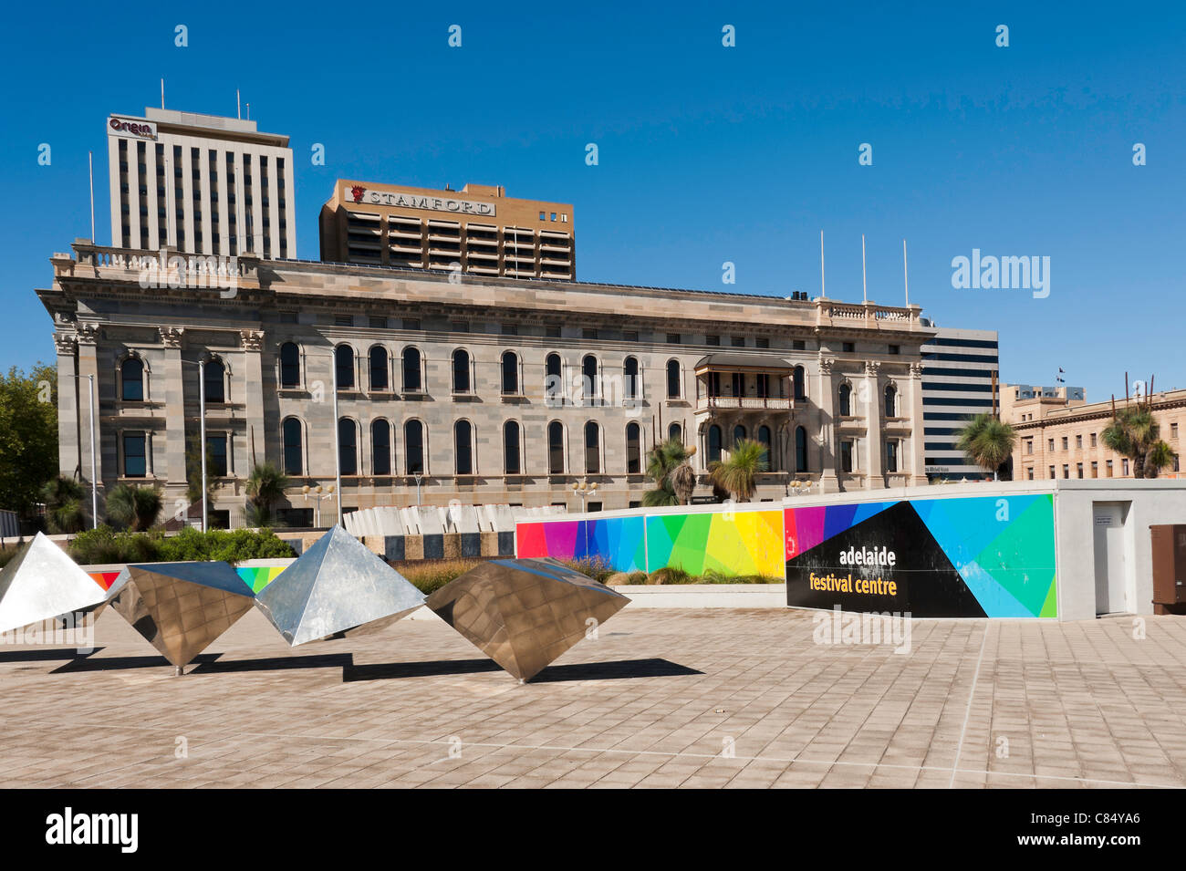 The South Australian Parliament Building [Parliament House] in Adelaide ...