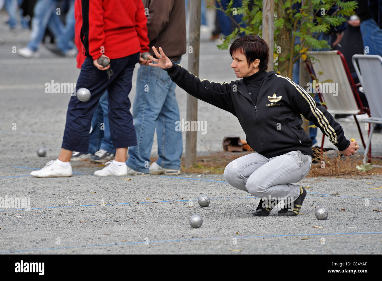 Female sport french tradition hi-res stock photography and images - Alamy