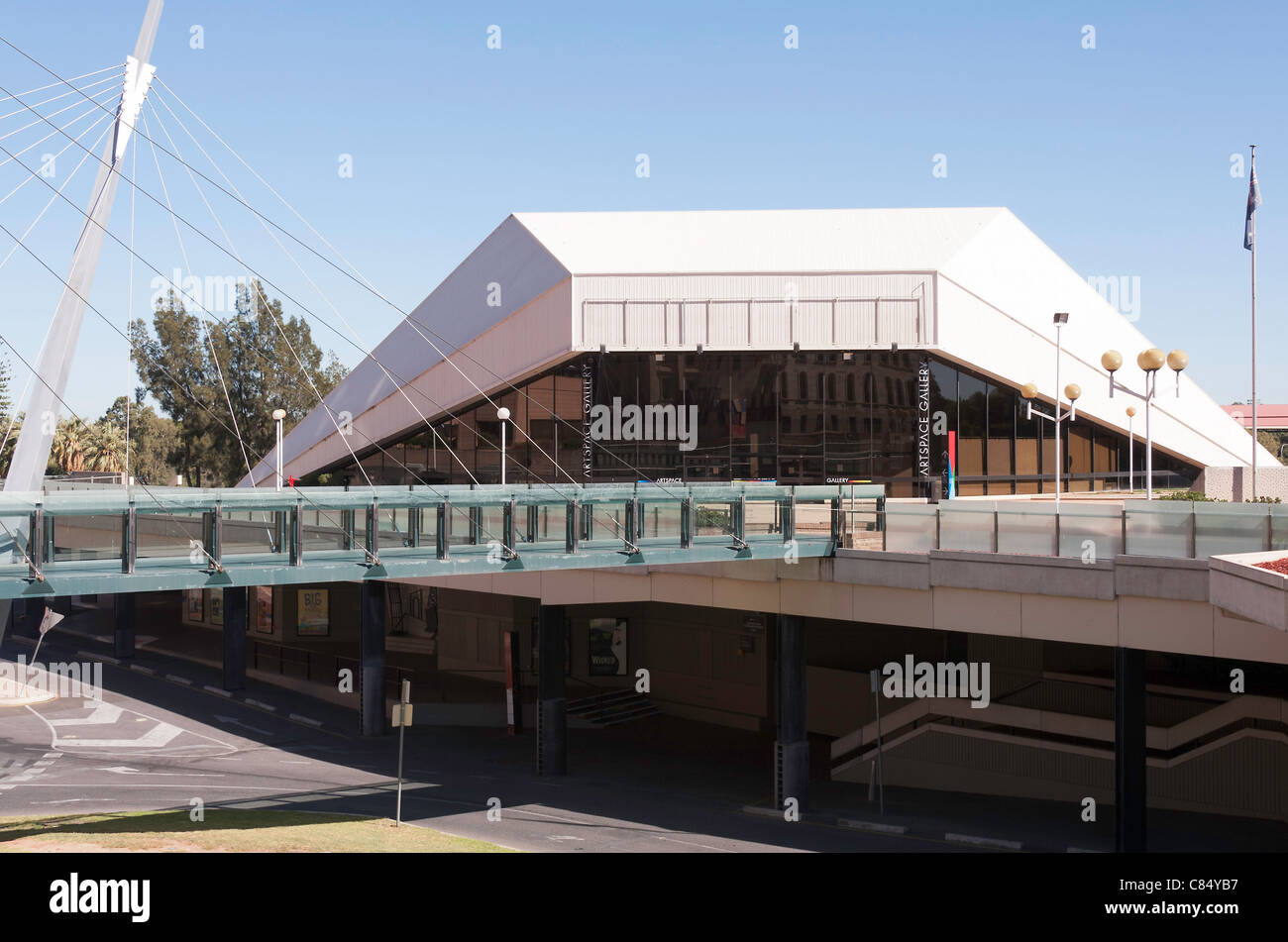 The Modern Adelaide Festival Centre Building in Central Adelaide South ...