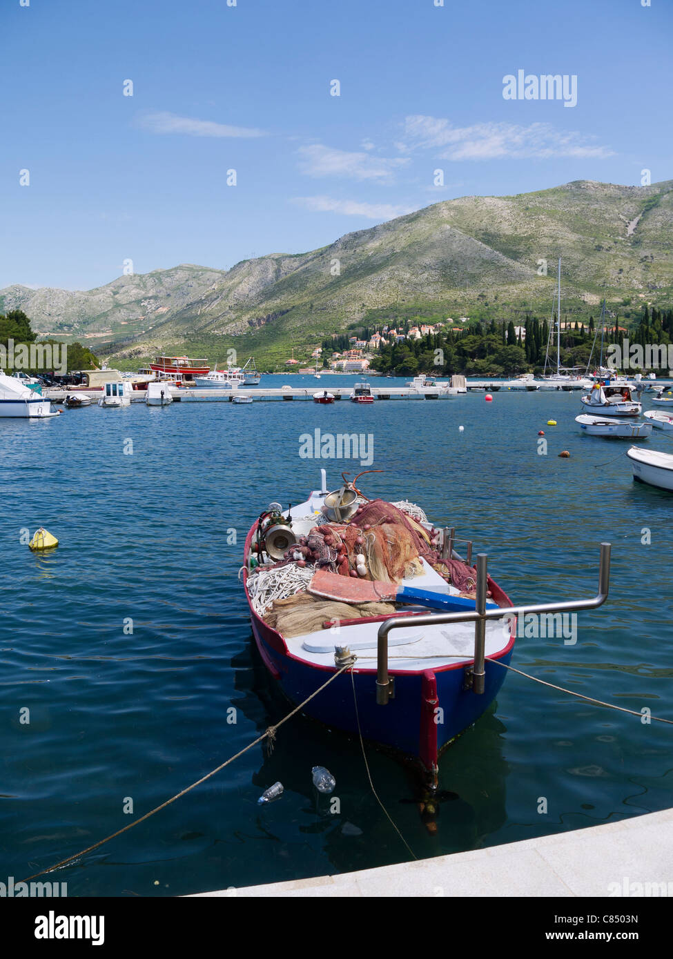 Cavtat a beautiful town by the sea in Croatia Stock Photo - Alamy