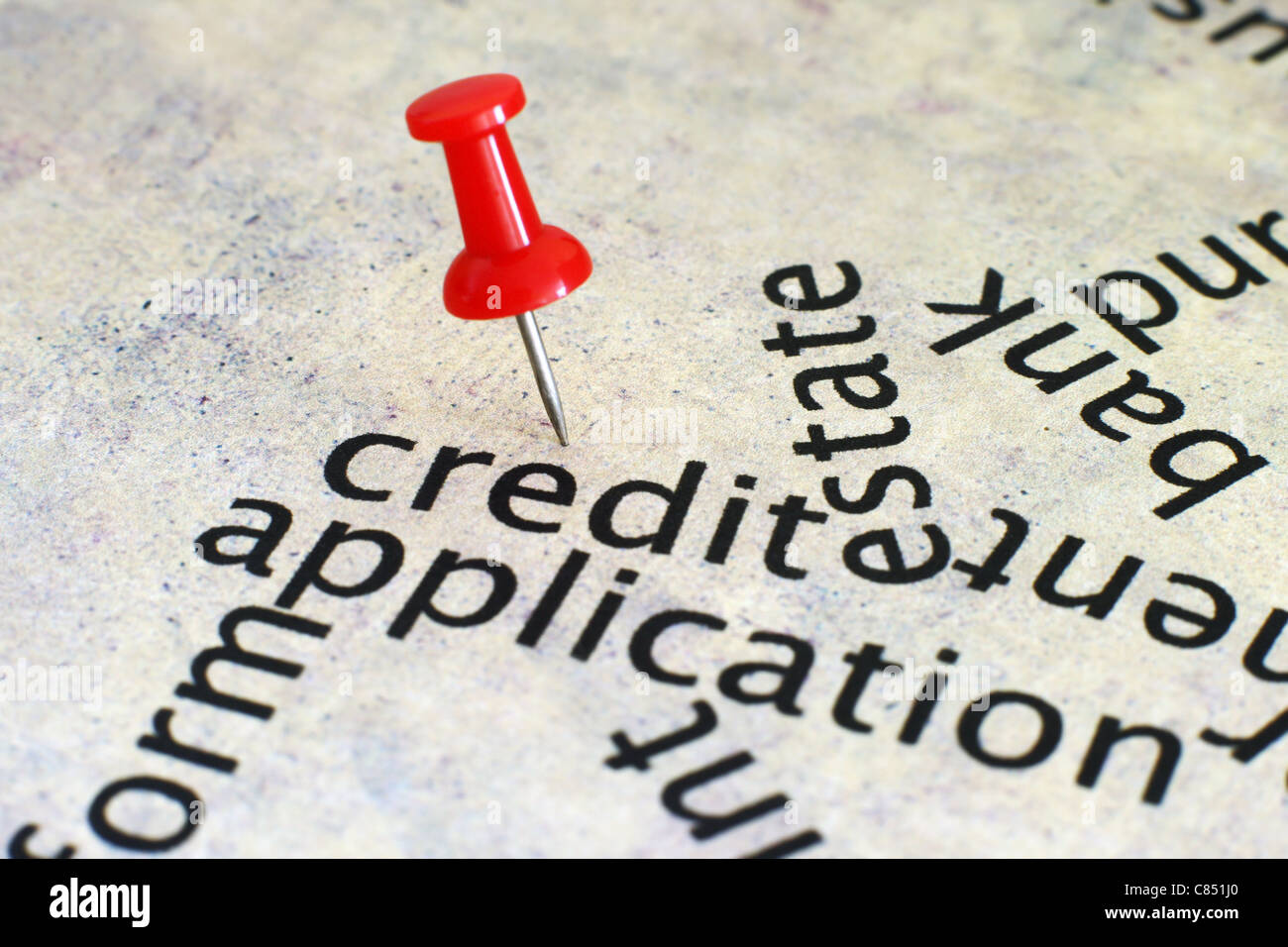Credit report scrutiny hi-res stock photography and images - Alamy