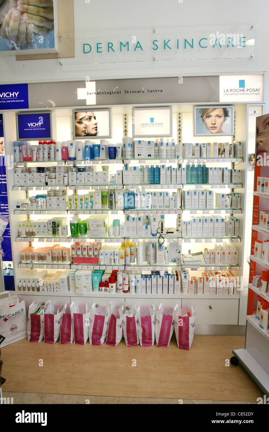 Vichy Loreal shelf in a pharmacy Stock Photo - Alamy