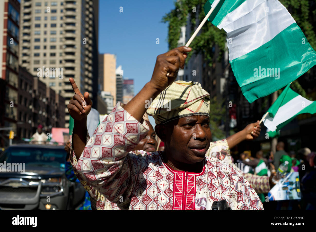 Nigerians celebrate at the Nigerian Independence Day Parade on Second ... Nigerians celebrate at the Nigerian Independence Day Parade on Second ...