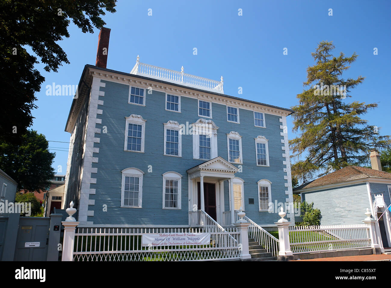 Moffat ladd house hi-res stock photography and images - Alamy