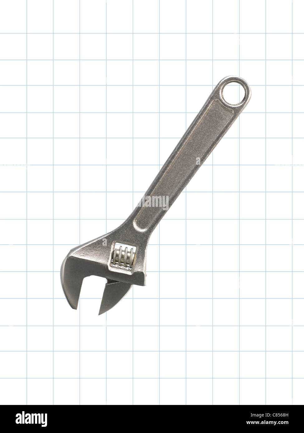 Tools isolated against a white background Stock Photo - Alamy