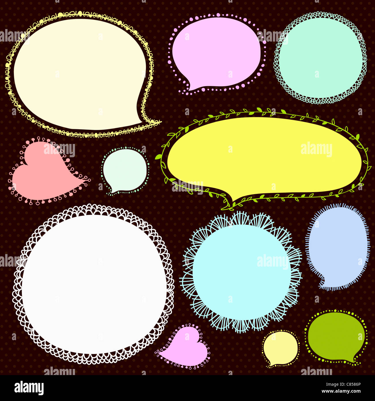 Various types of memo Stock Photo - Alamy