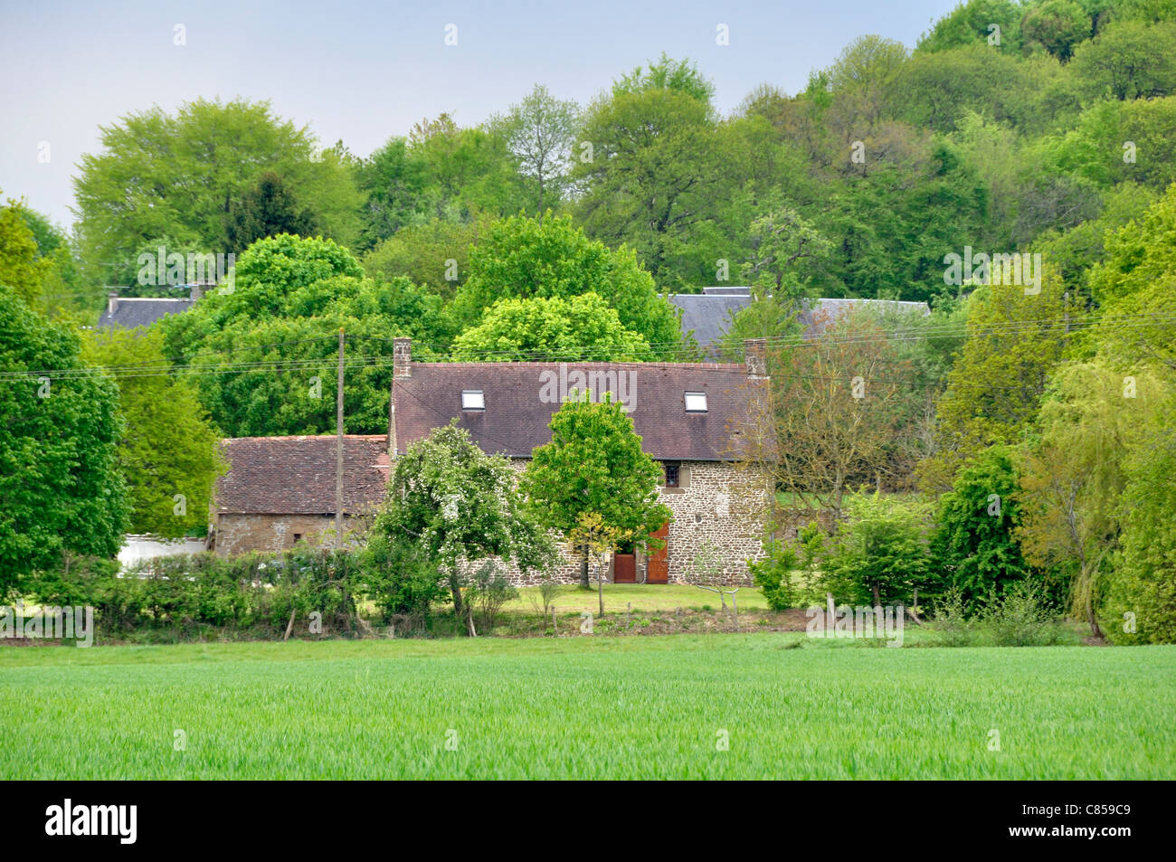 Orne normandy house hi-res stock photography and images - Alamy