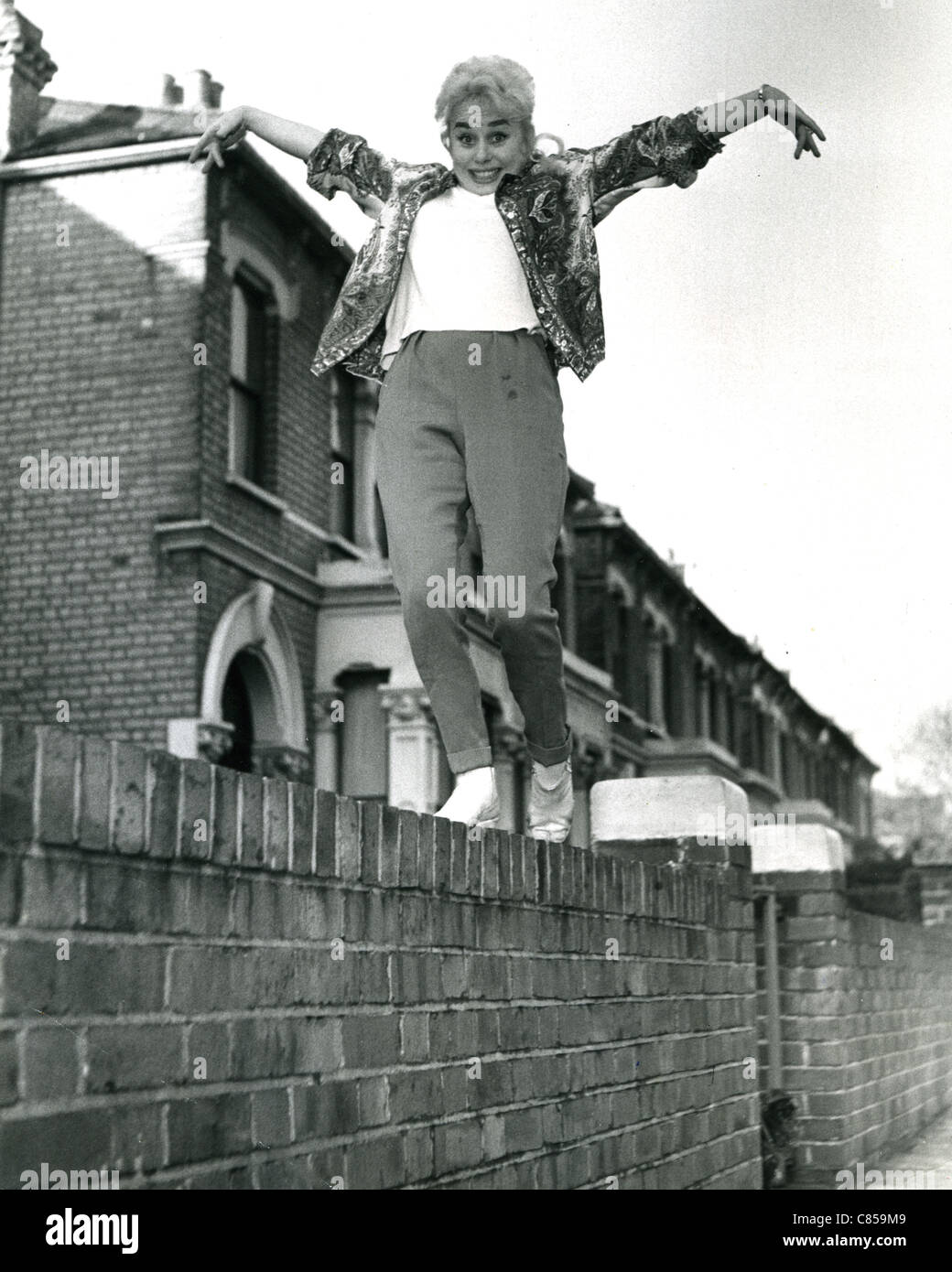 BARBARA WINDSOR English film and TV actress about 1954 Stock Photo - Alamy