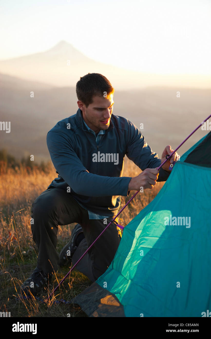 1 man tent hi-res stock photography and images - Alamy