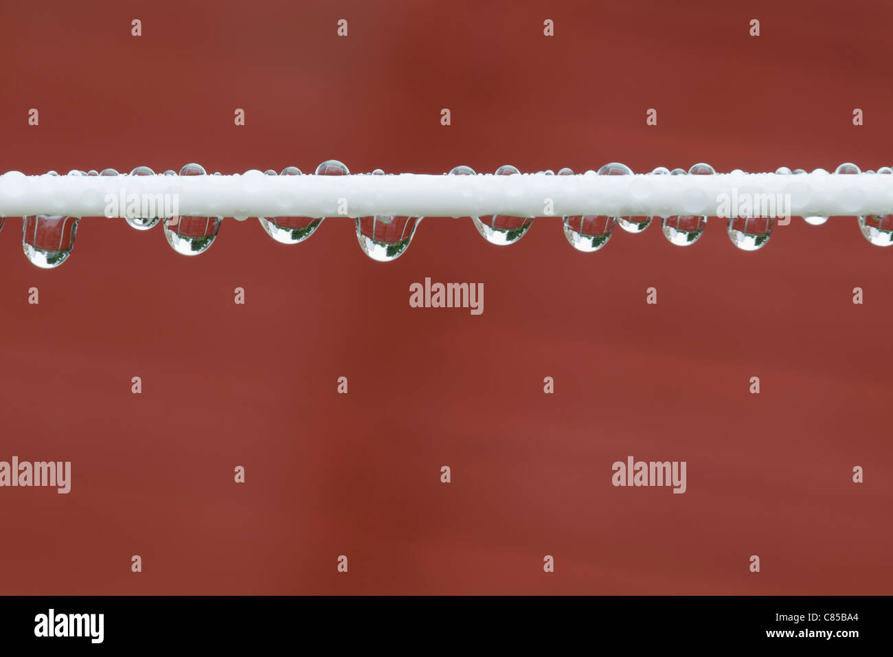 Line and water droplets hi-res stock photography and images - Alamy