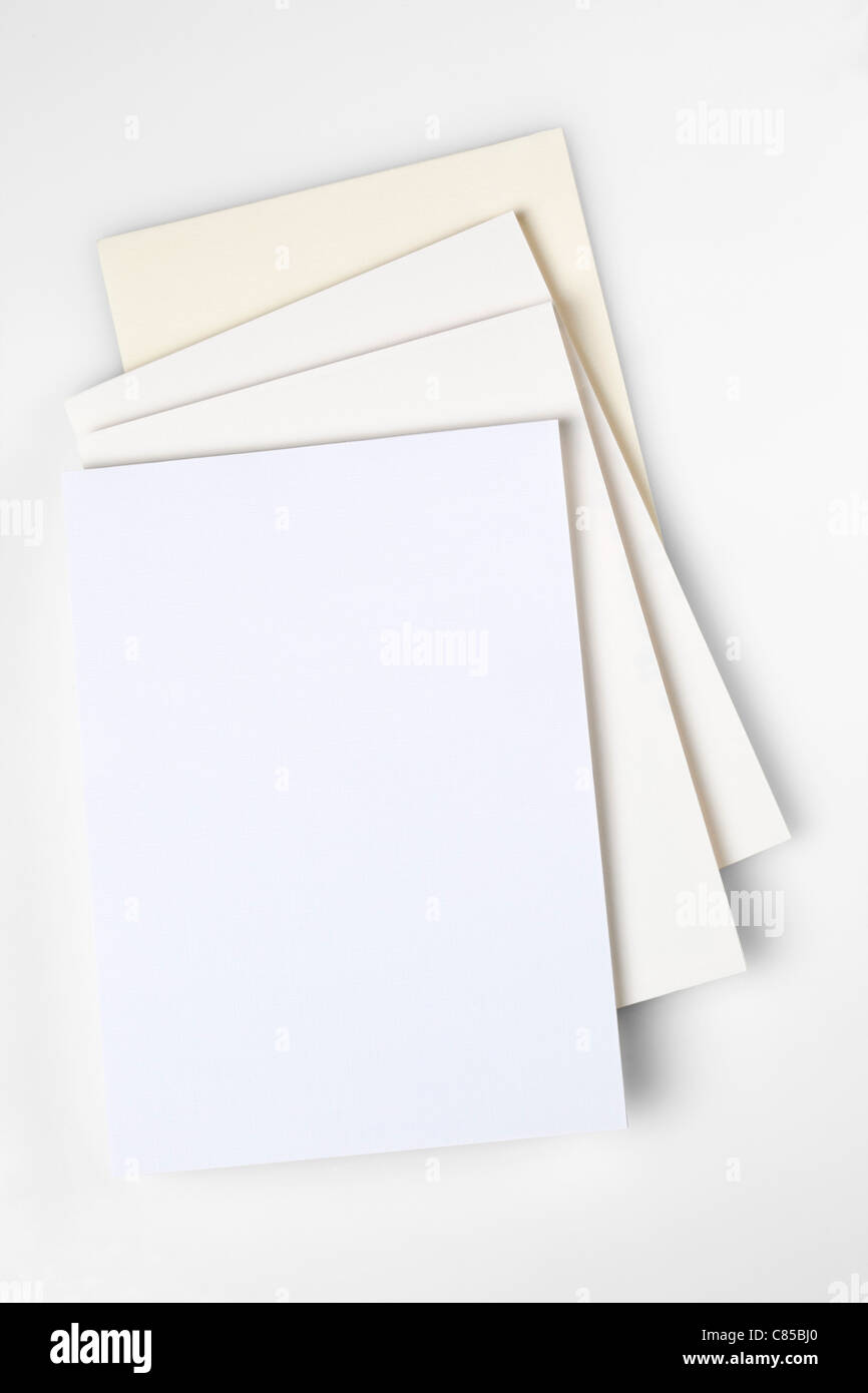White Paint Samples Stock Photo - Alamy