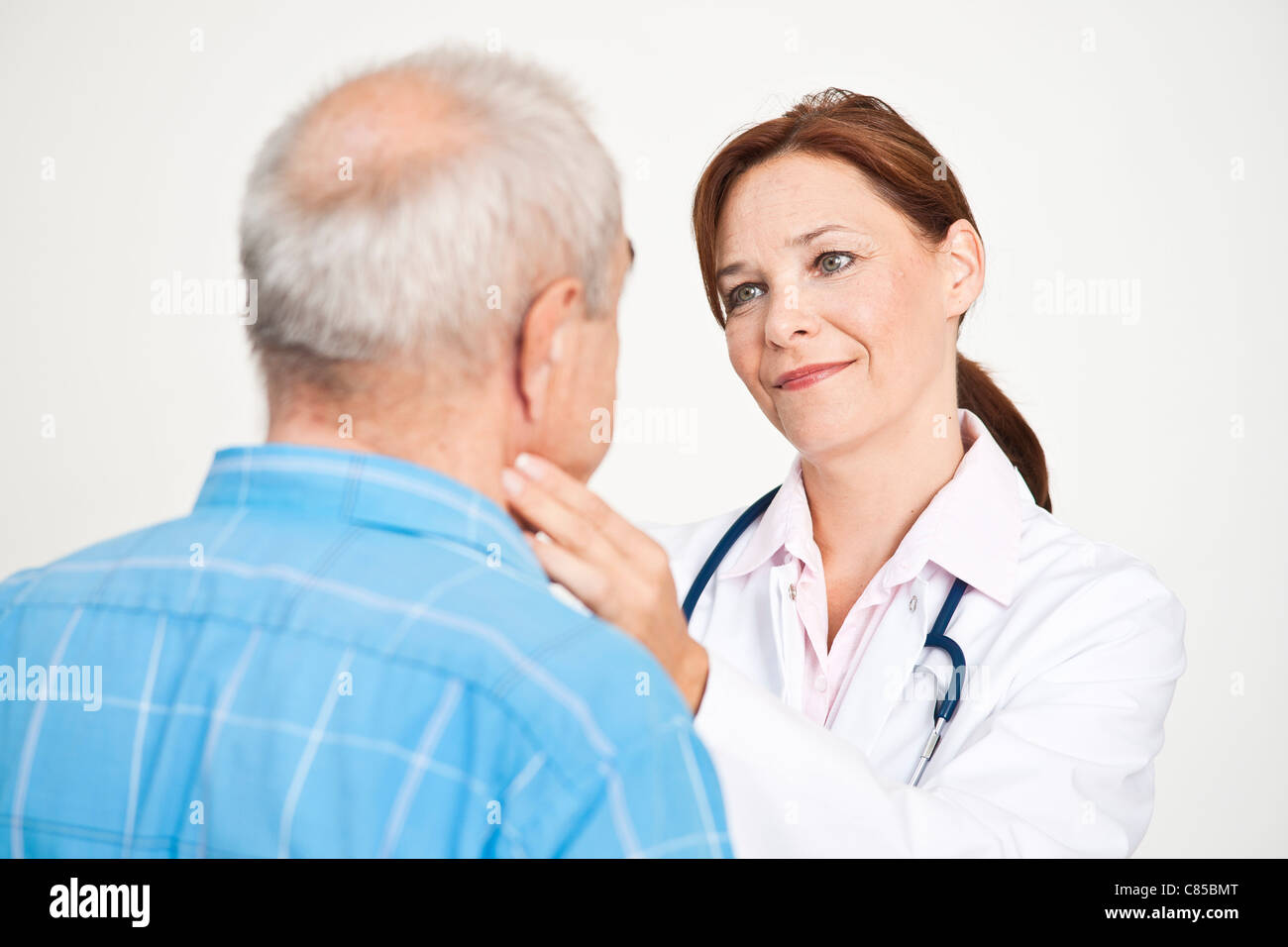 Doctor and Patient Stock Photo - Alamy