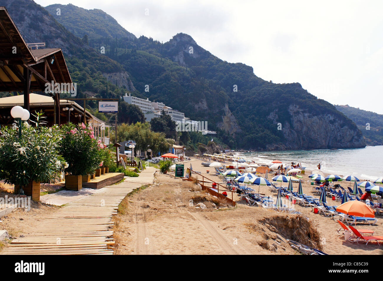 AGIOS GORDIOS BEACH. CORFU Stock Photo: 39457245 - Alamy