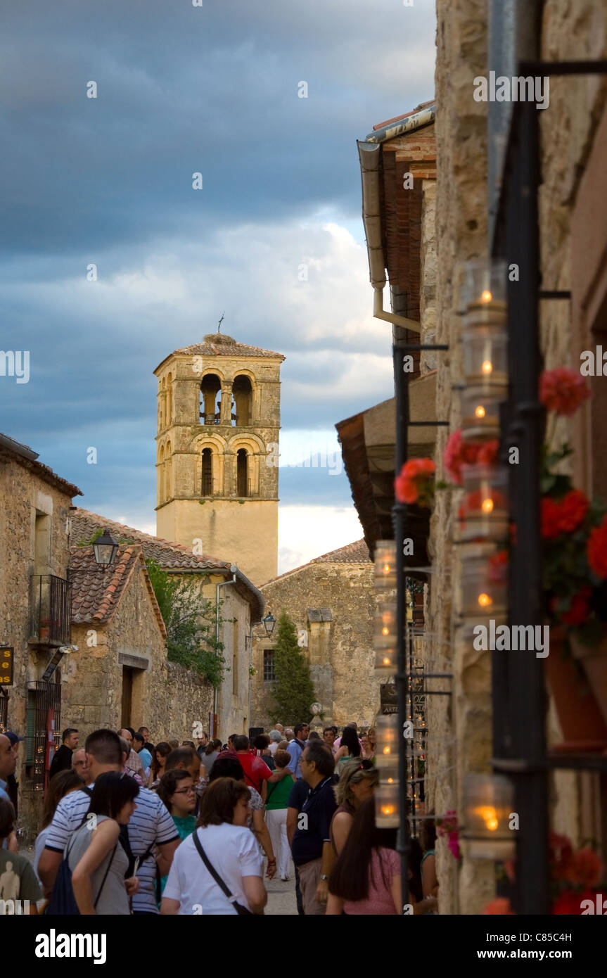 Noche de las Velas, Pedraza, Segovia, Spain Stock Photo - Alamy