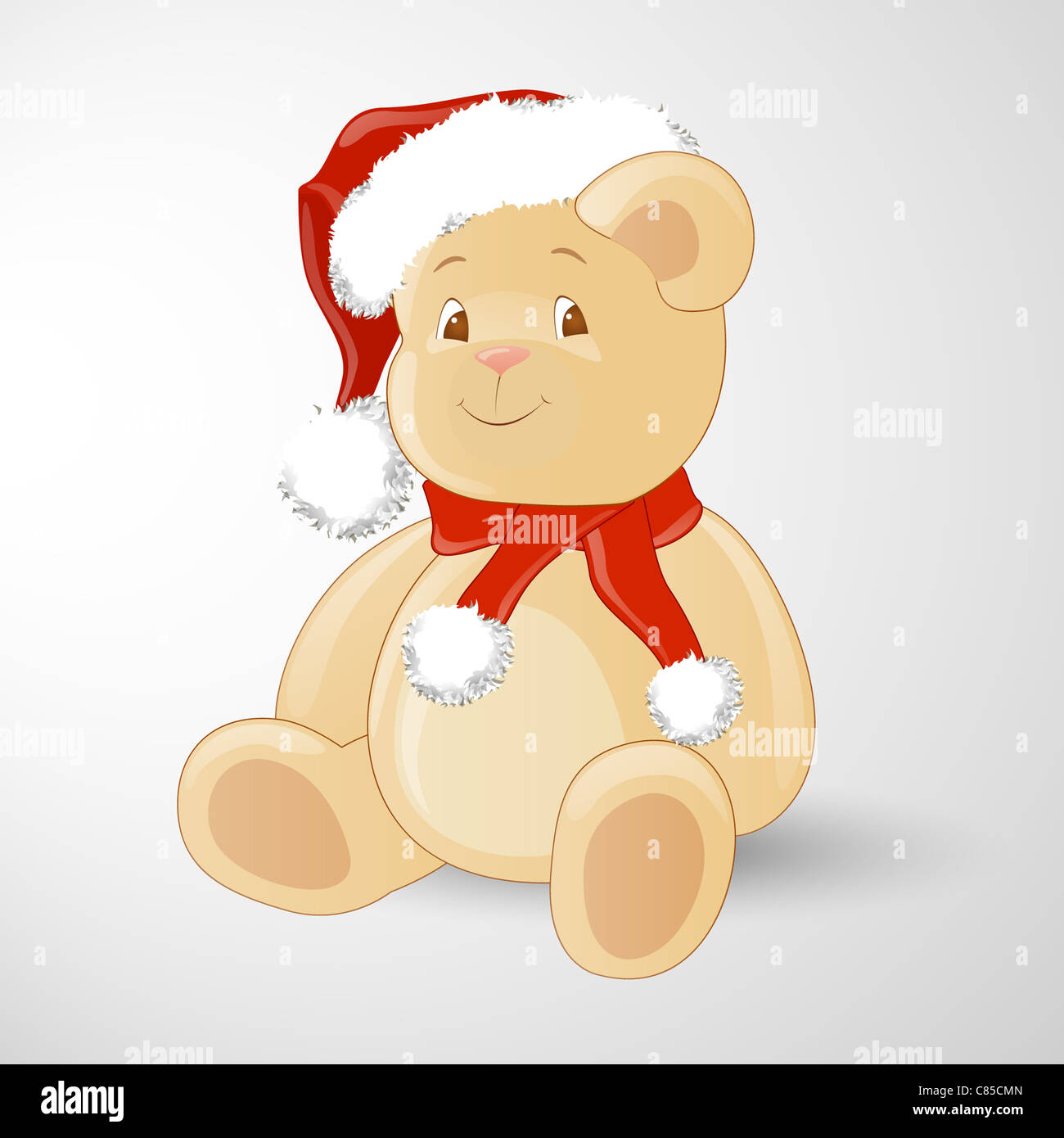 Christmas bear hi-res stock photography and images - Alamy