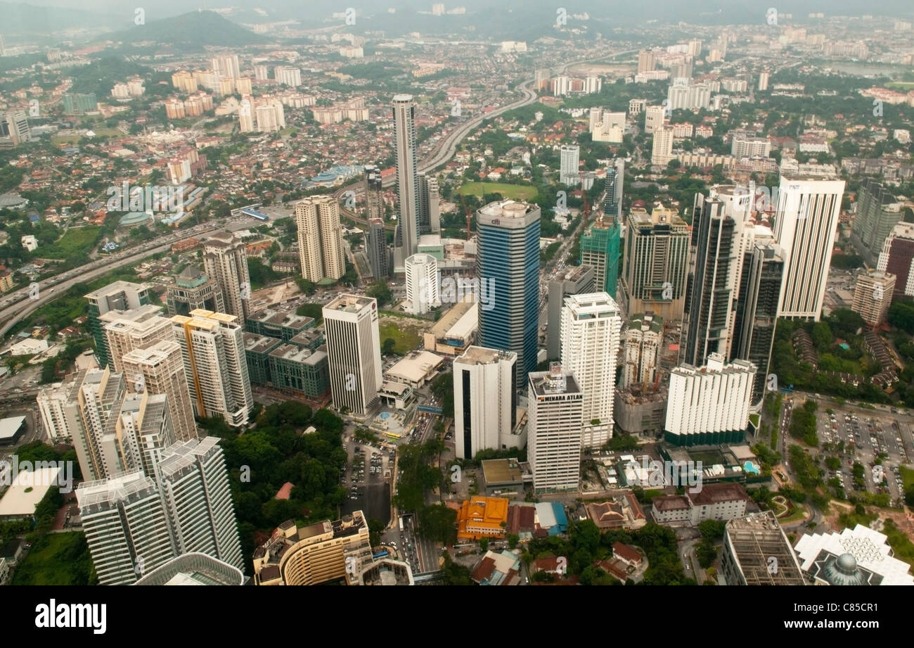 Aerial view of petronas hi-res stock photography and images - Alamy